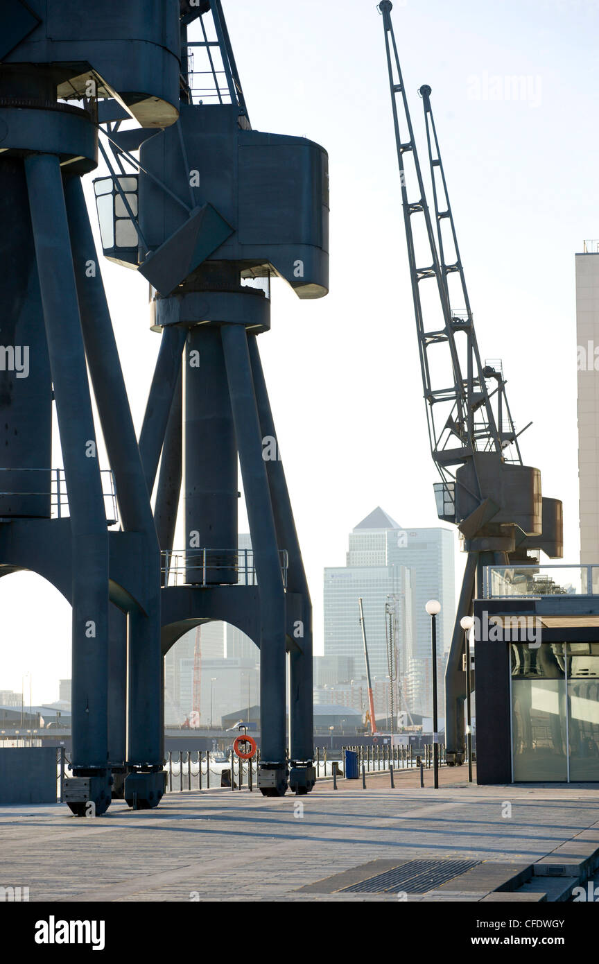 Victoria Docks, London Docklands, London, England, United Kingdom ...