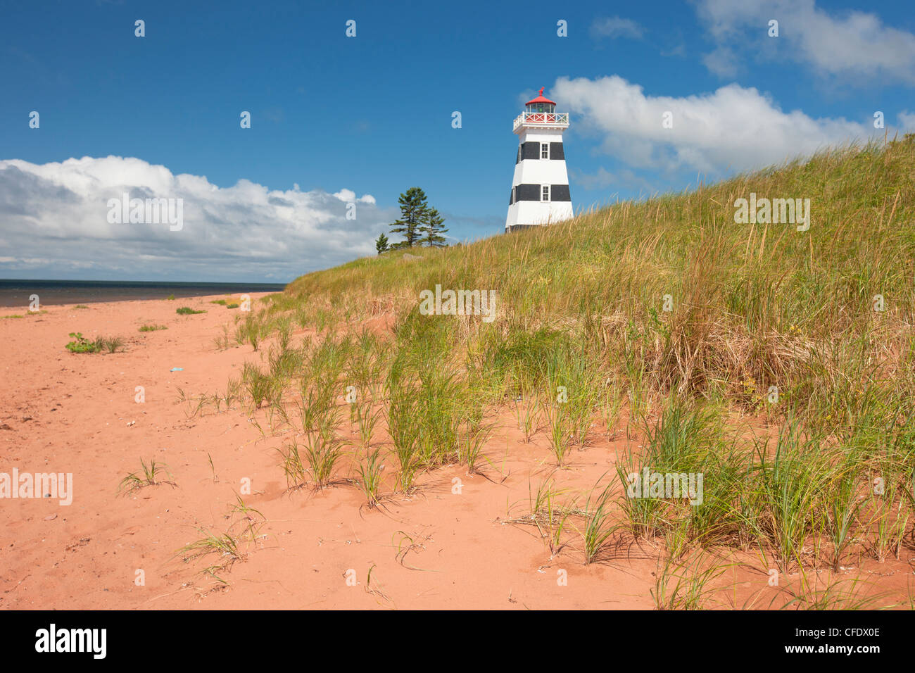 West Point Lighthouse, Cedar Dunes Provincial Park, Prince Edward ...