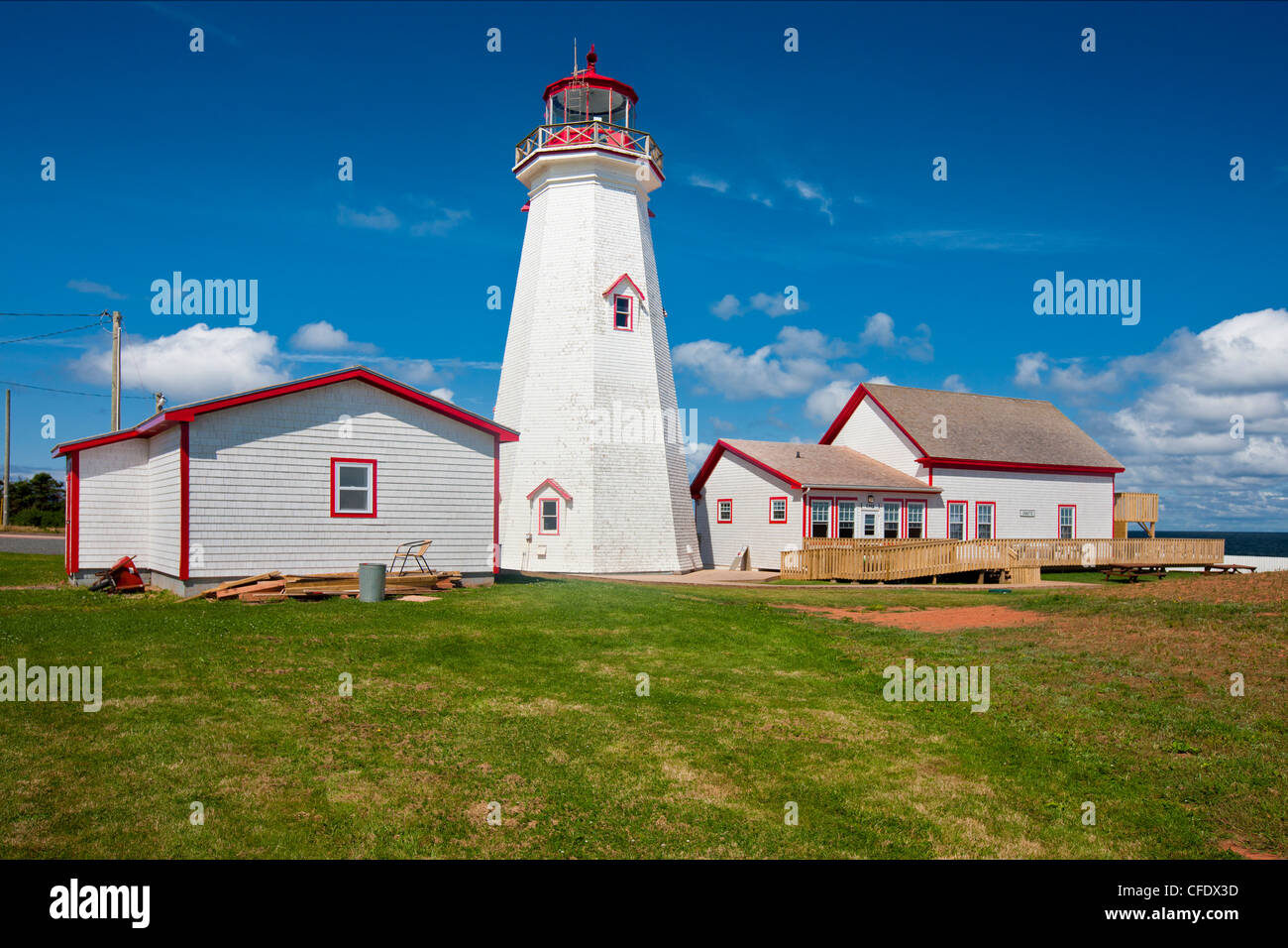 East Point Lighthouse, Prince Edward Island, Canada Stock Photo - Alamy