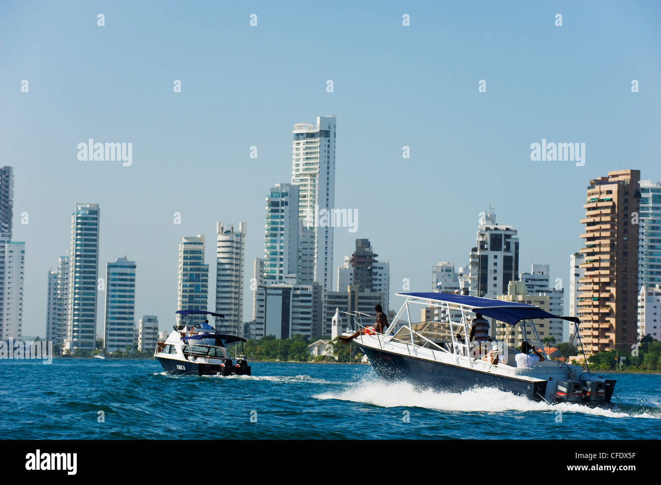 Harbour area, Cartagena, Colombia, South America Stock Photo - Alamy