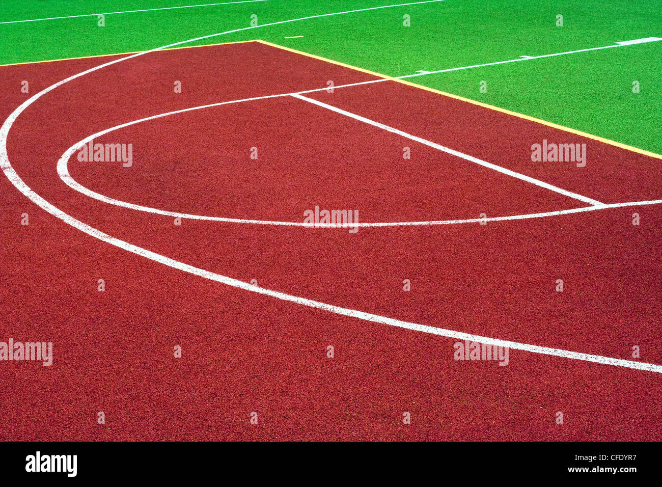 The sports field for basketball Stock Photo - Alamy
