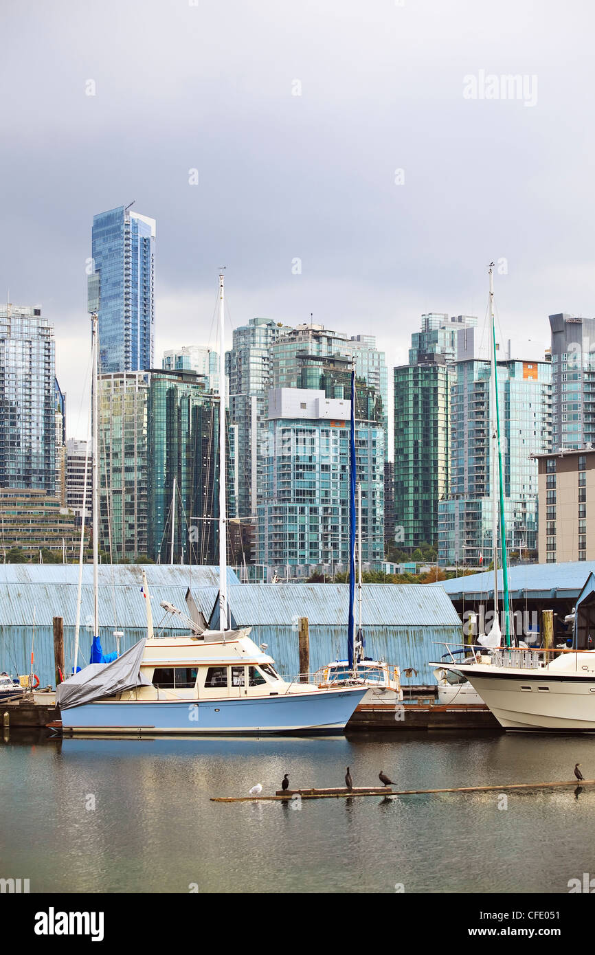Coal harbour marina high rise hi-res stock photography and images - Alamy
