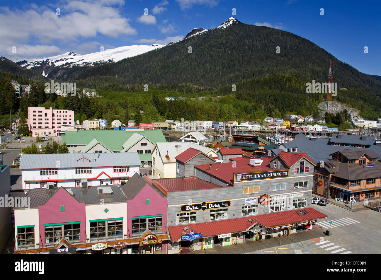 Downtown Ketchikan Alaska