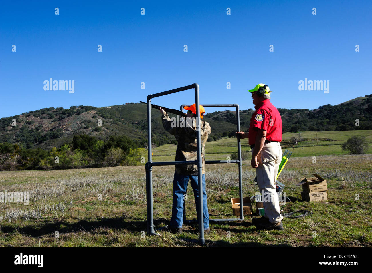 Clay target hi-res stock photography and images - Alamy