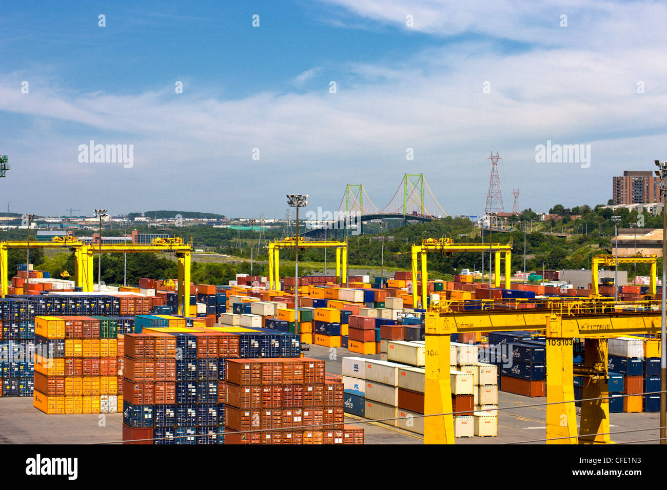 Halifax Harbour Cargo High Resolution Stock Photography and Images - Alamy
