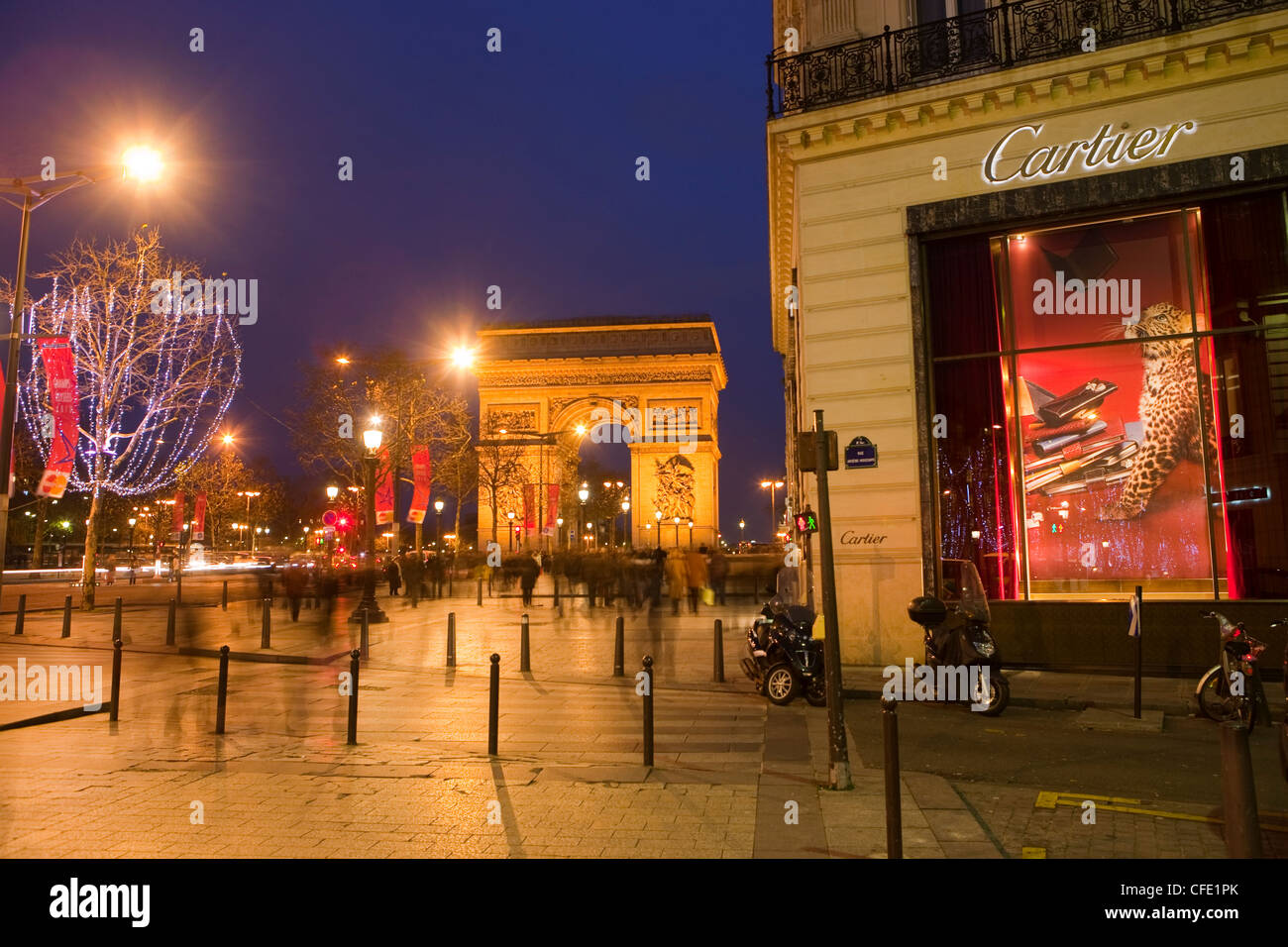 Champs elysees shops hi-res stock photography and images - Alamy