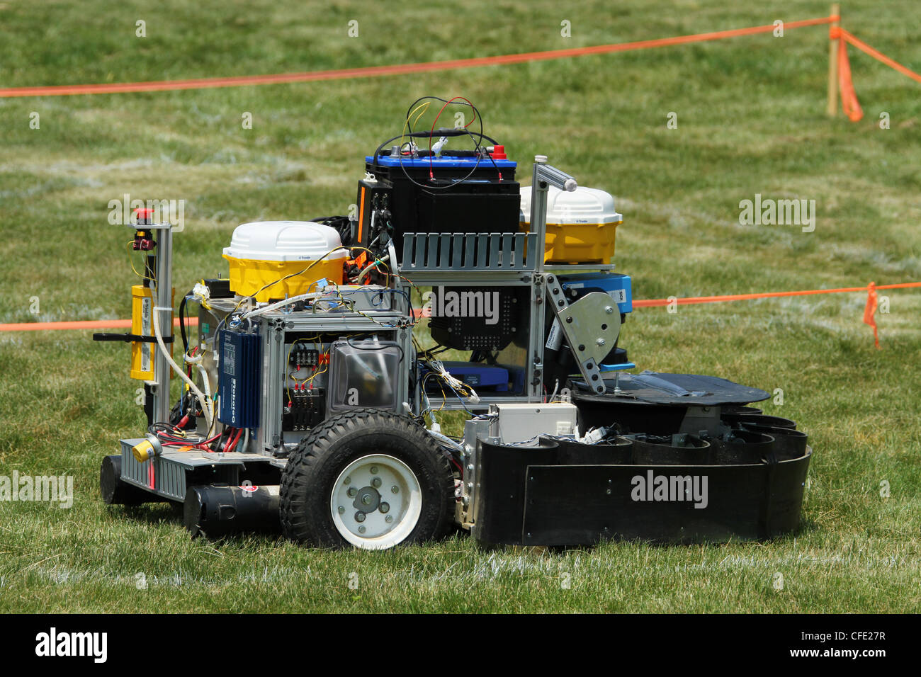 Experimental Robotic Lawn Mower by team Wright State University Stock ...