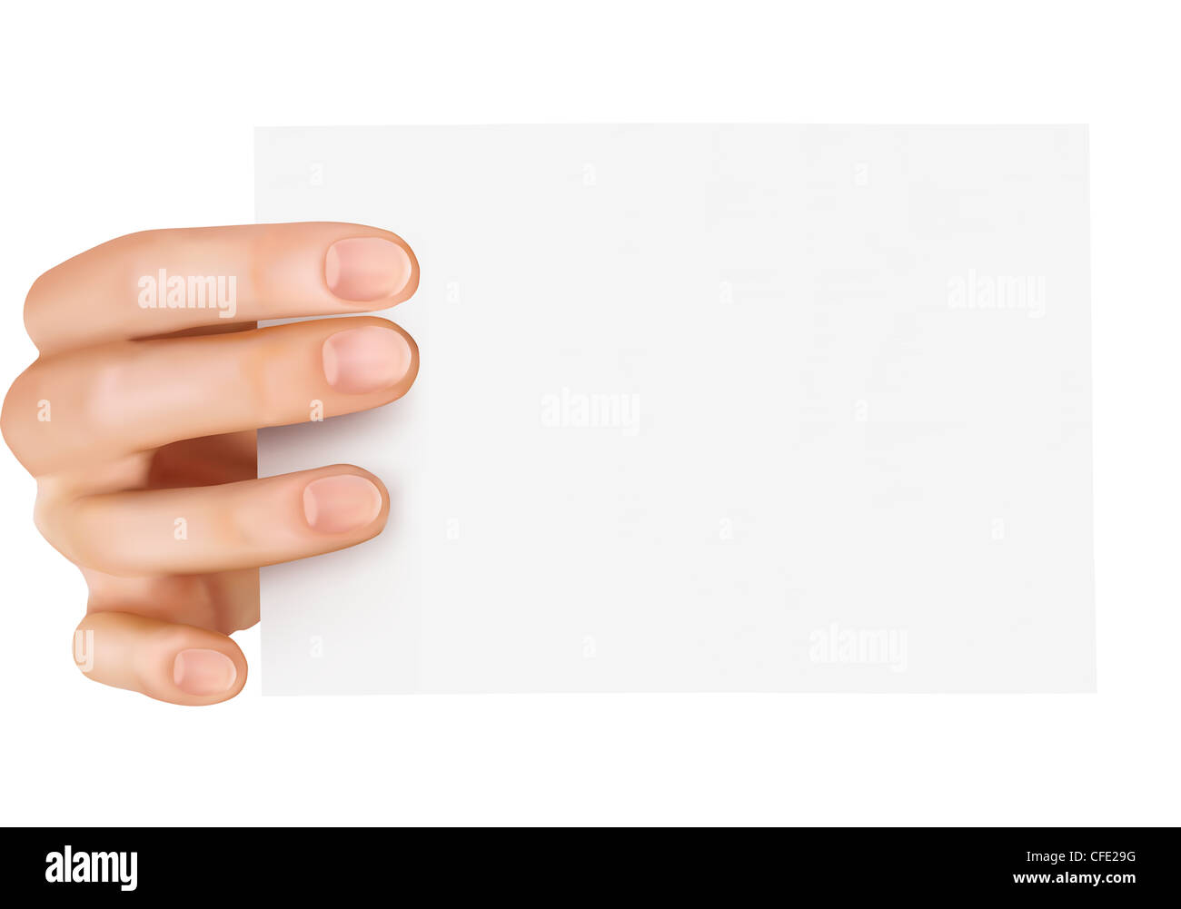 Hand passing paper hi-res stock photography and images - Alamy