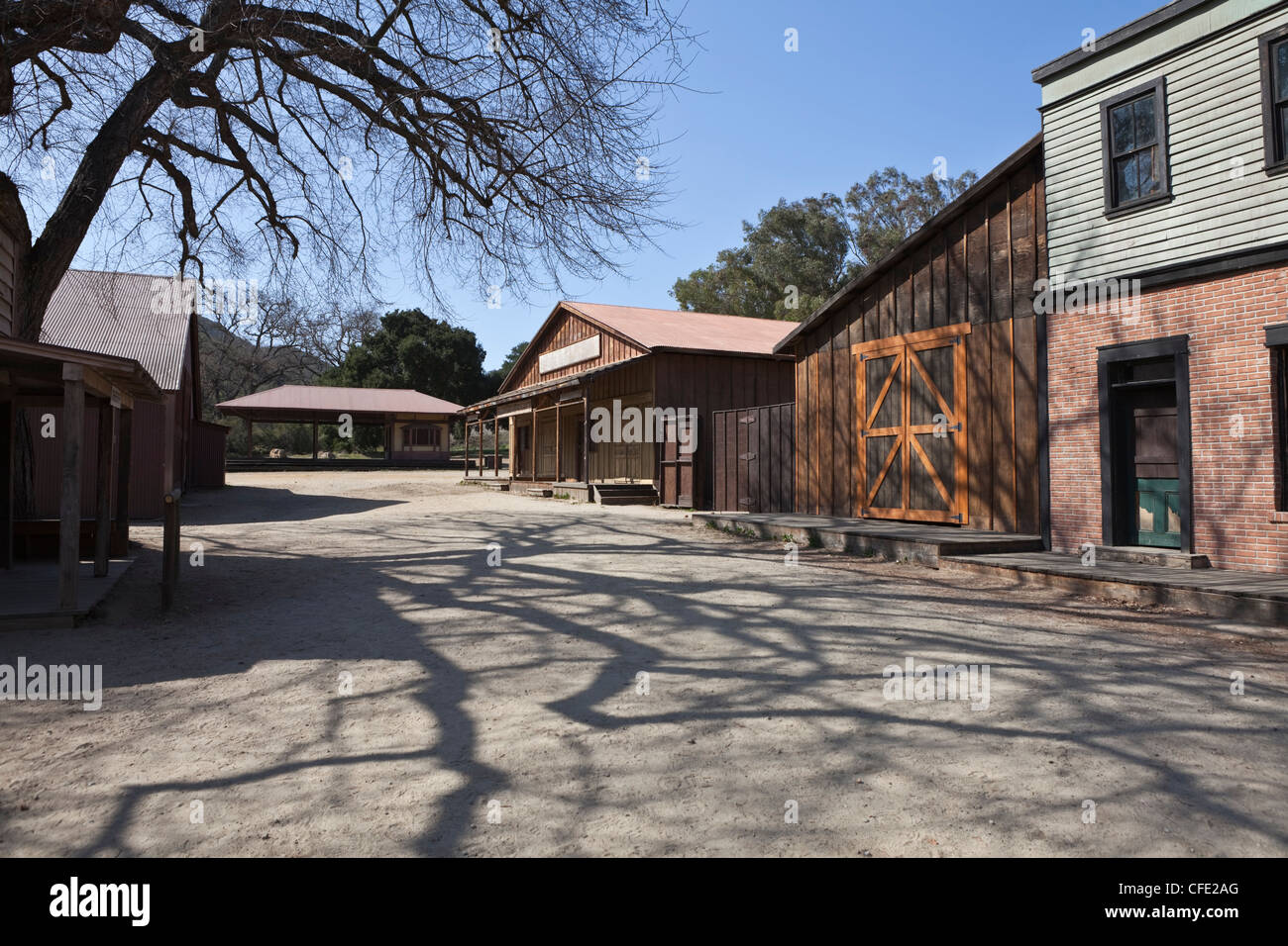 Western movie set hi-res stock photography and images - Alamy