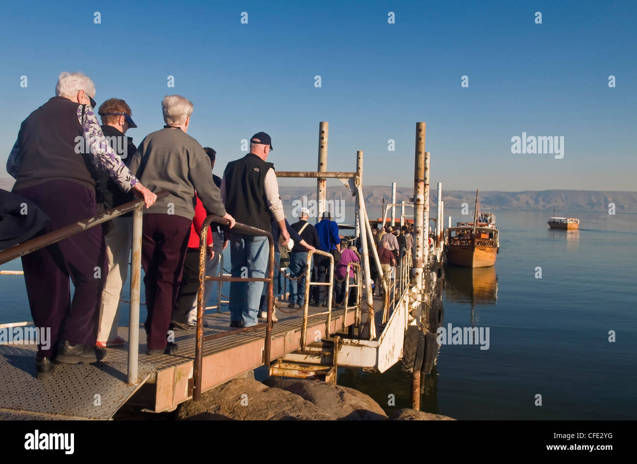 Sea of galilee fishing hi-res stock photography and images - Alamy