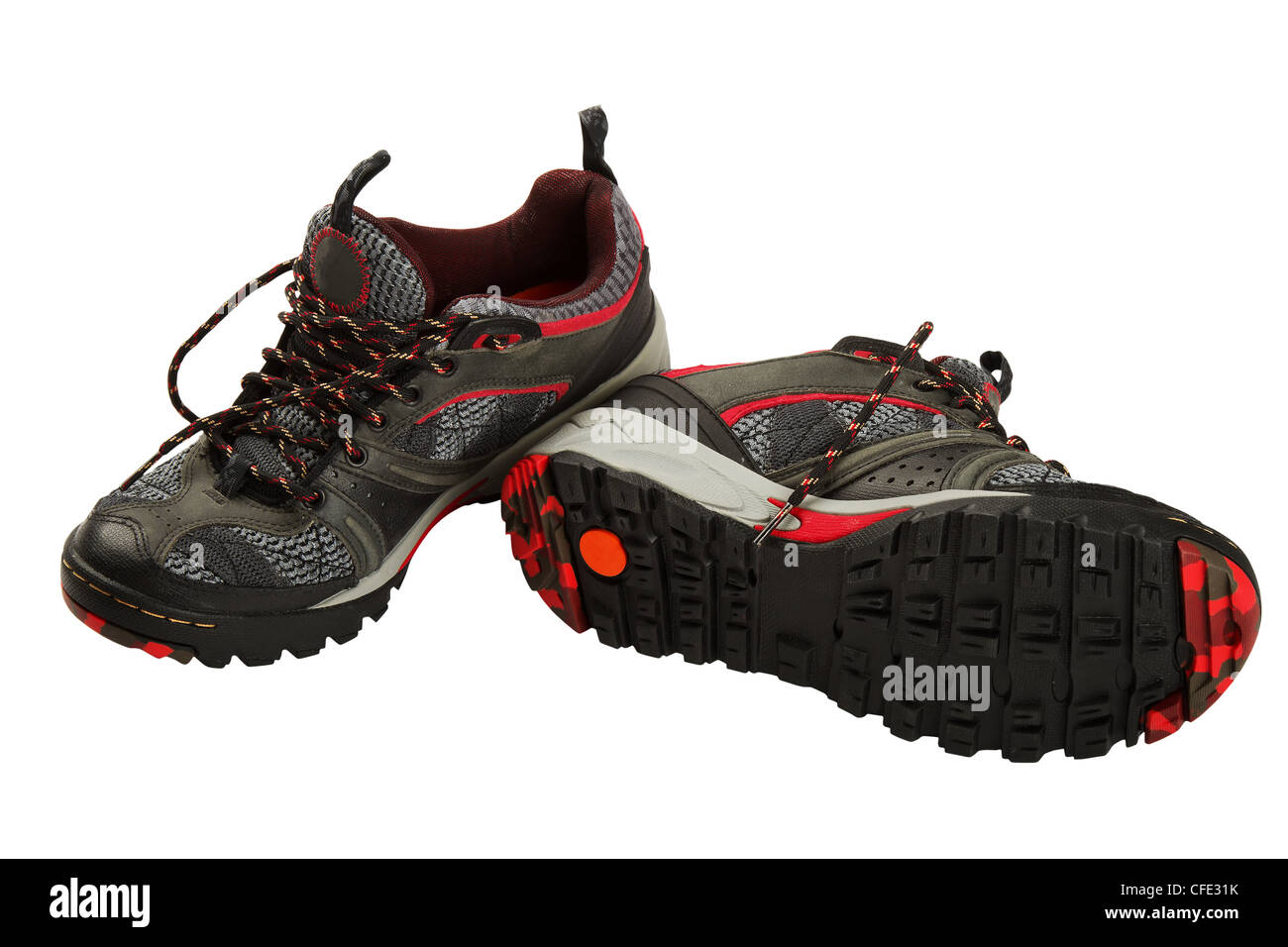 trainers isolated on a white background Stock Photo - Alamy