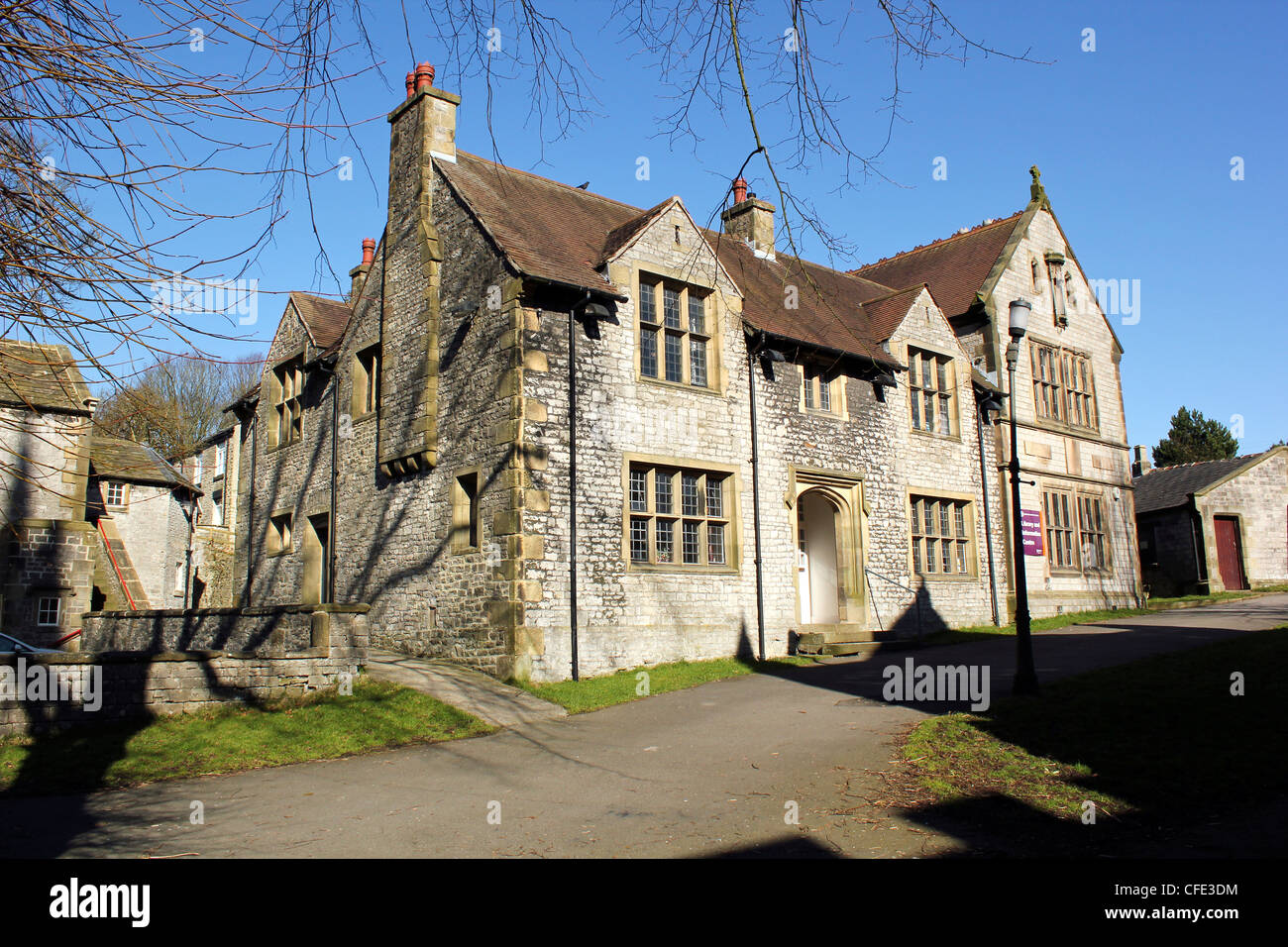 Small village of Tideswell, Peak District National Park, Derbyshire. UK ...