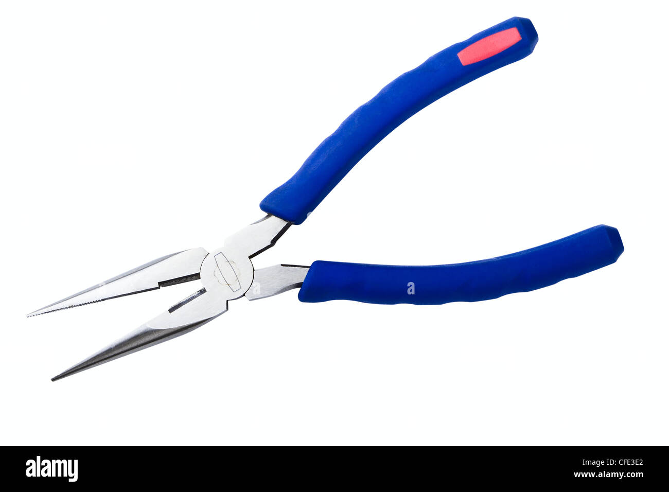 Pliers isolated on a white background Stock Photo - Alamy