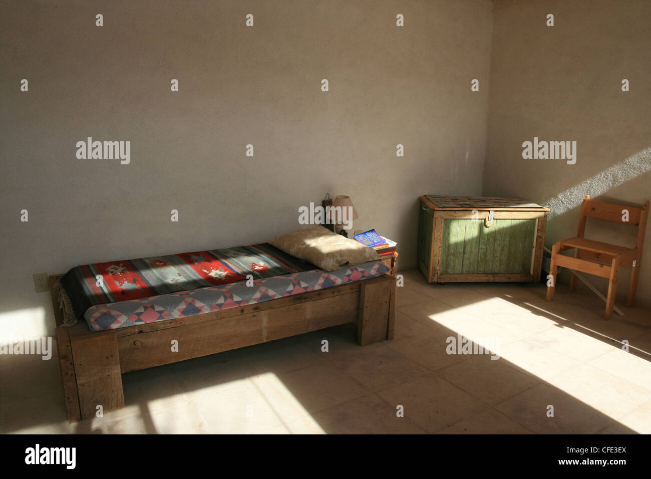 single bedroom for priest Stock Photo - Alamy