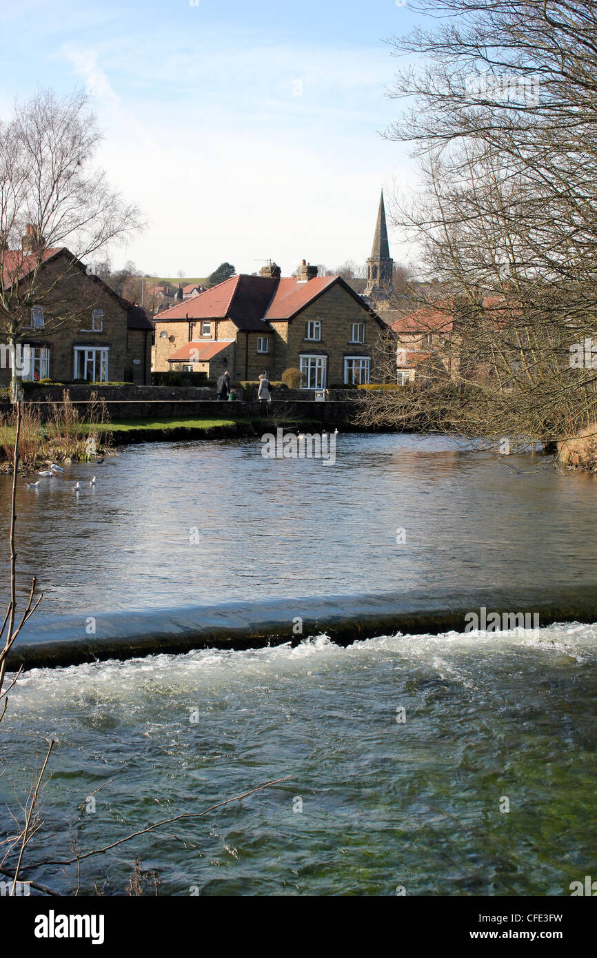 Bakewell Derbyshire Peak District National Park England Stock Photo - Alamy
