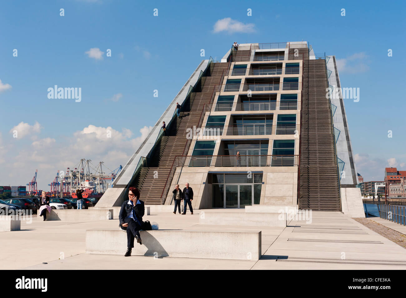 Office-Building Dockland built 2005 by Hadi Teherani, Hamburg Altona ...