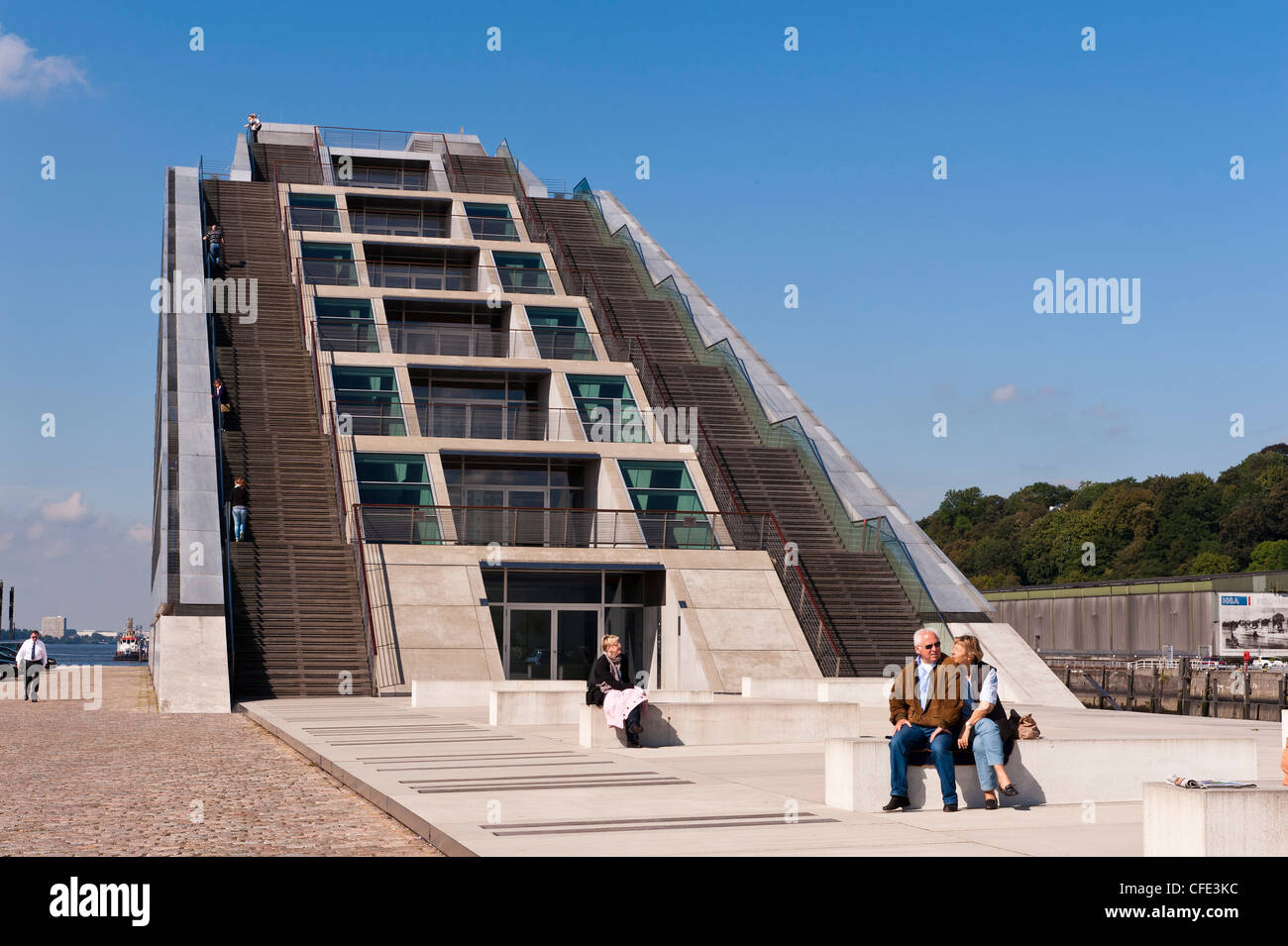 Office-Building Dockland built 2005 by Hadi Teherani, Hamburg Altona ...