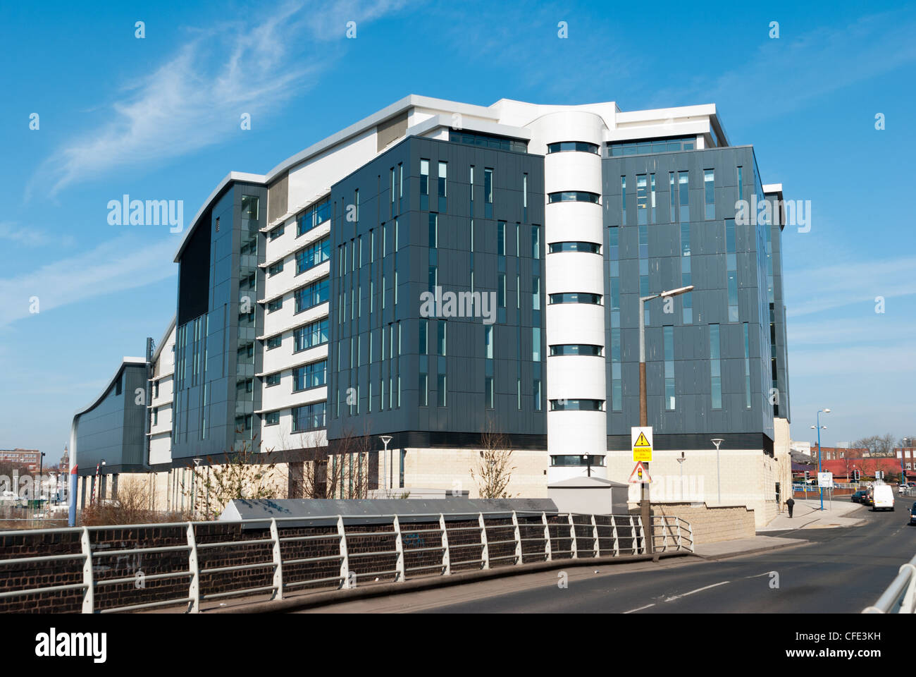 The new Sandwell College campus building in west Bromwich, West ...