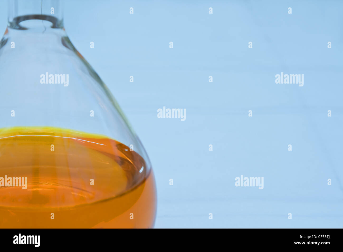 Lab beaker orange hi-res stock photography and images - Alamy