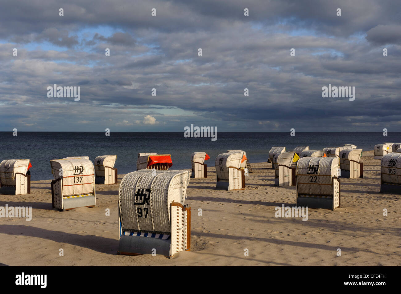 Beach of Dahme, Schleswig-Holstein, Germany Unesco-World-Heritage Stock ...