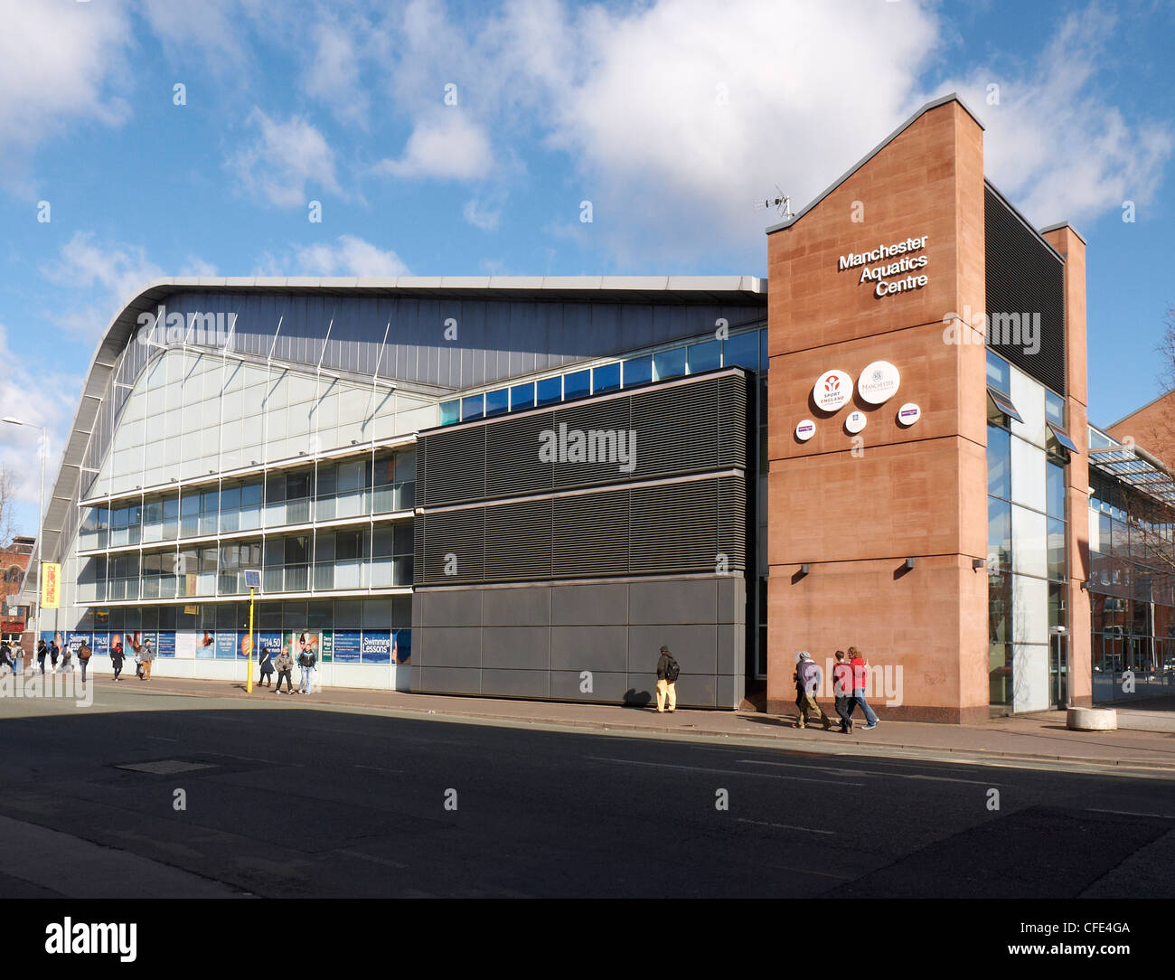 Manchester aquatics centre hi-res stock photography and images - Alamy