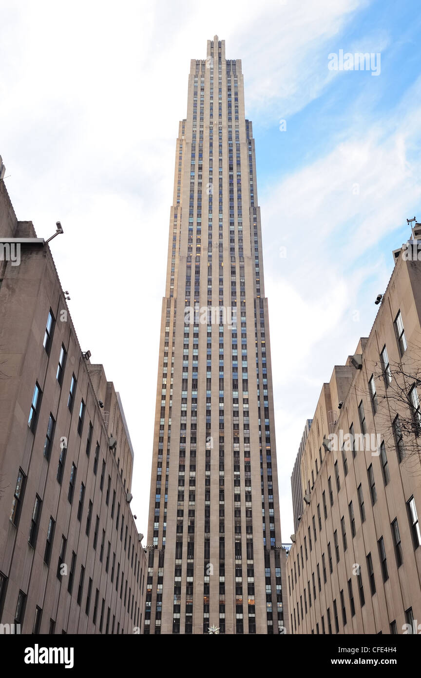Rockefeller Center in the day Stock Photo - Alamy
