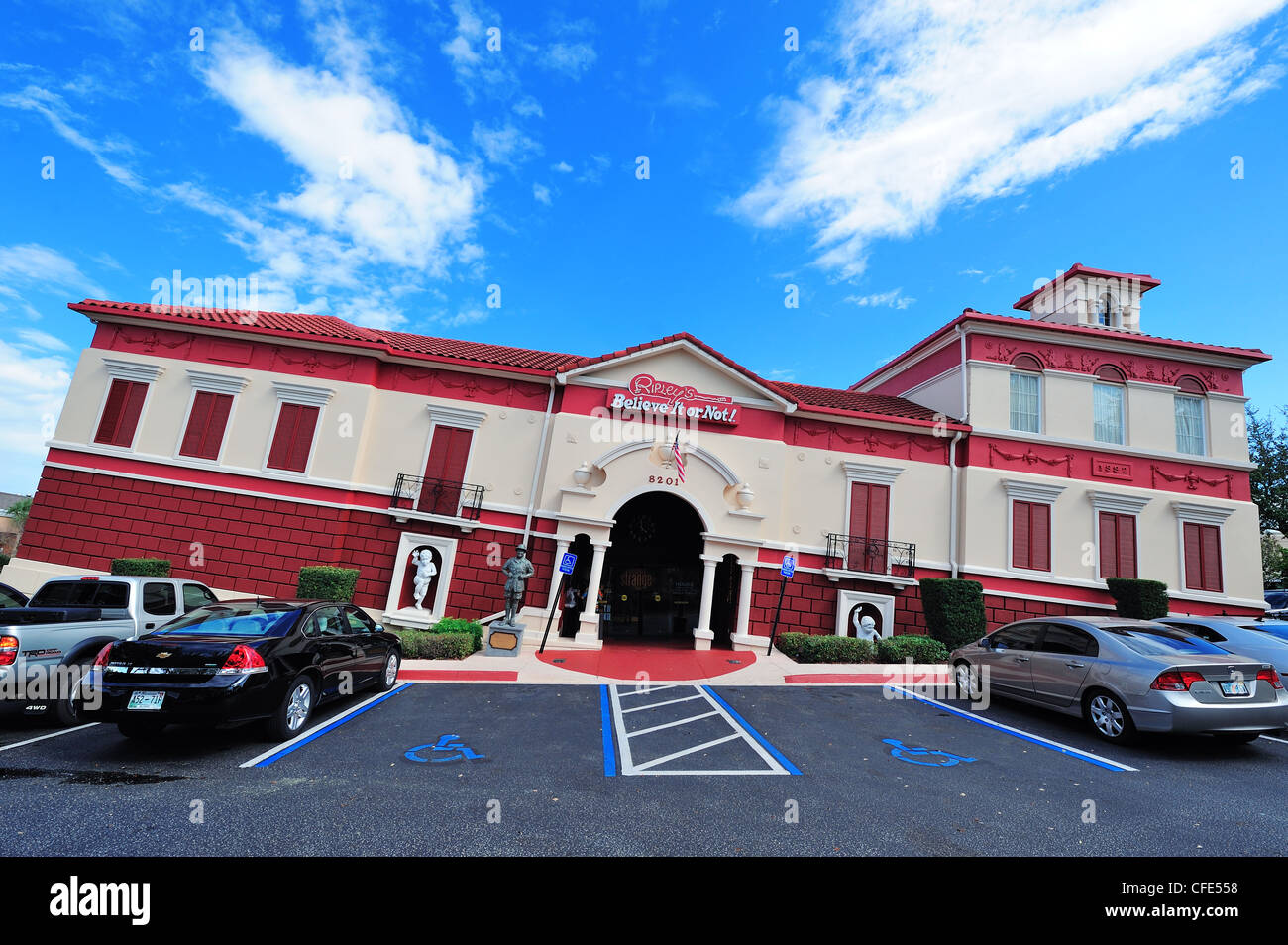 Bizarre theme museum on International Drive Stock Photo - Alamy