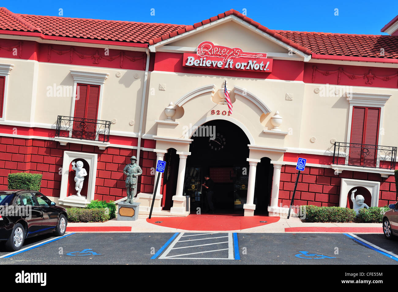 Bizarre theme museum on International Drive Stock Photo - Alamy