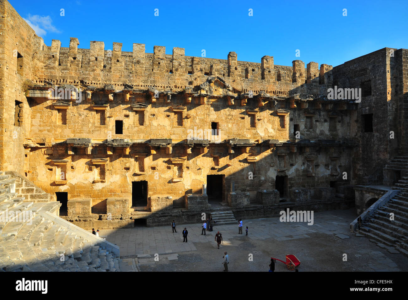 Aspendos antalya turkey Stock Photo - Alamy