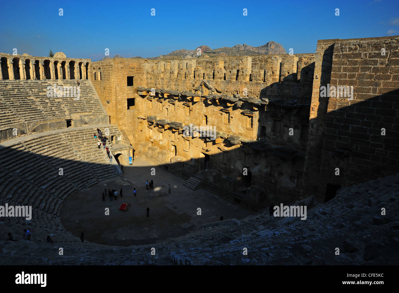 Aspendos antalya turkey Stock Photo - Alamy
