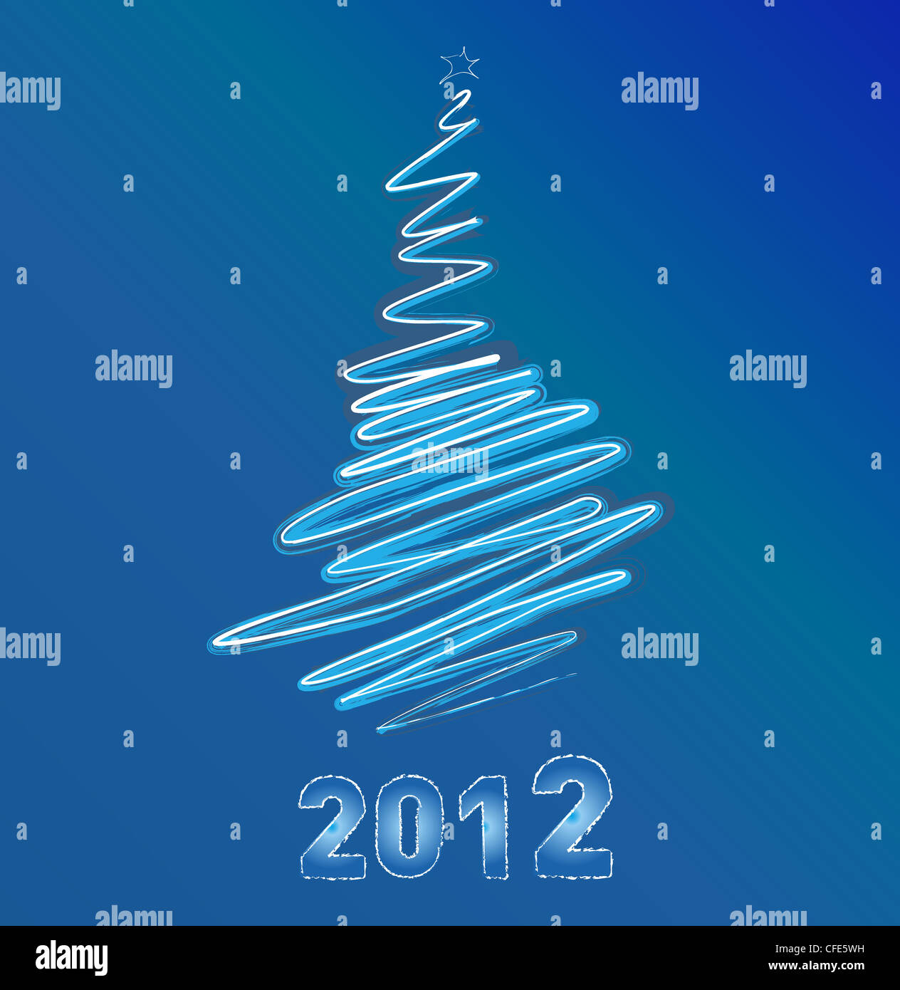2012 abstract vector new year greeting card hi-res stock photography ...