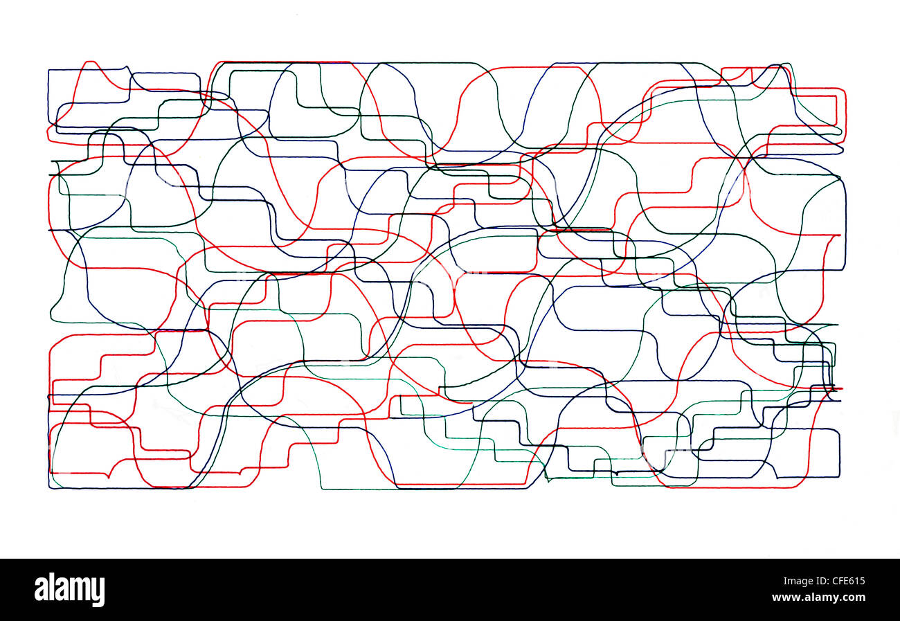 Grid drawing hi-res stock photography and images - Alamy