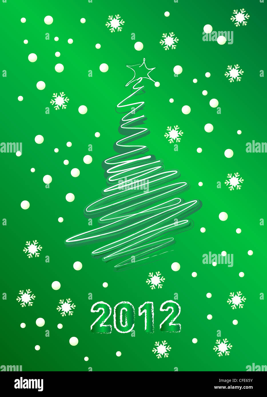 2012 abstract vector new year greeting card hi-res stock photography ...