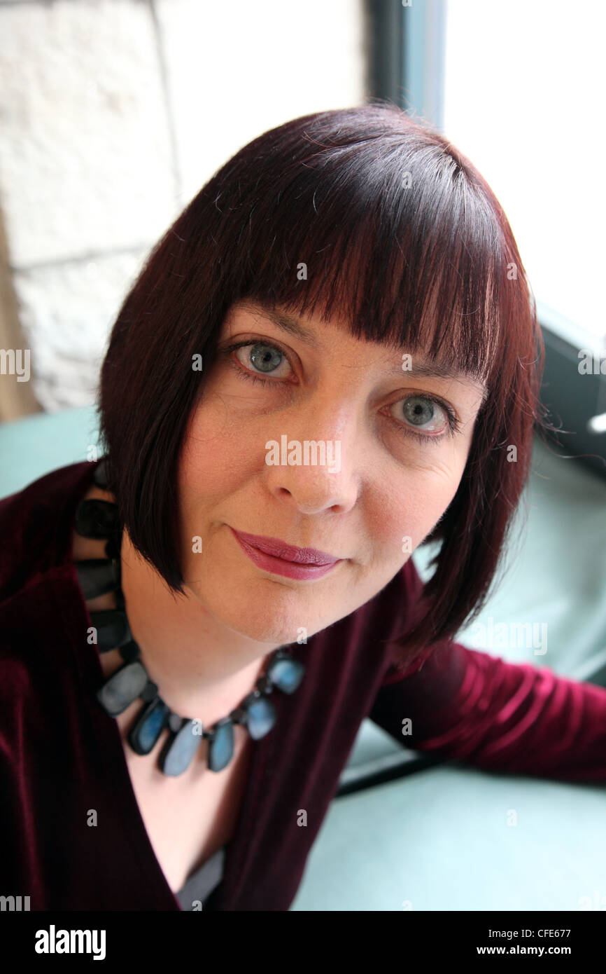 Irish artist Orlagh Meegan-Gallagher photographed at her solo ...