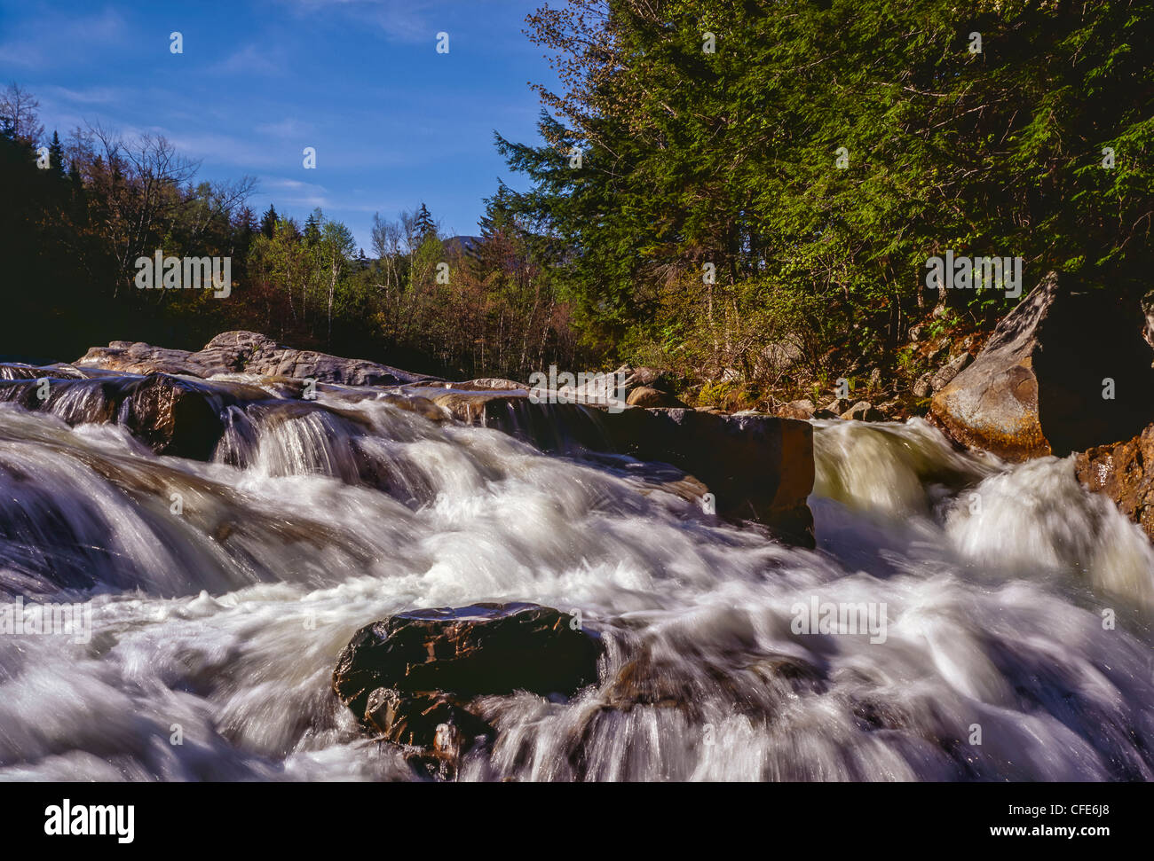 the Gorge waterfall in early autumn Stock Photo - Alamy