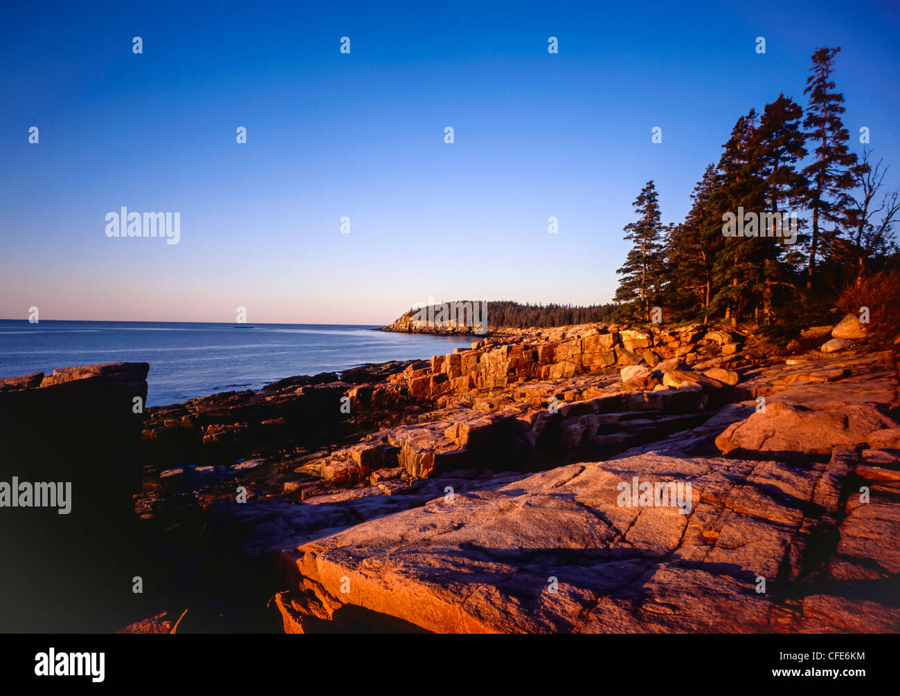 Acadia National Park & Bar Harbor, Maine Stock Photo - Alamy