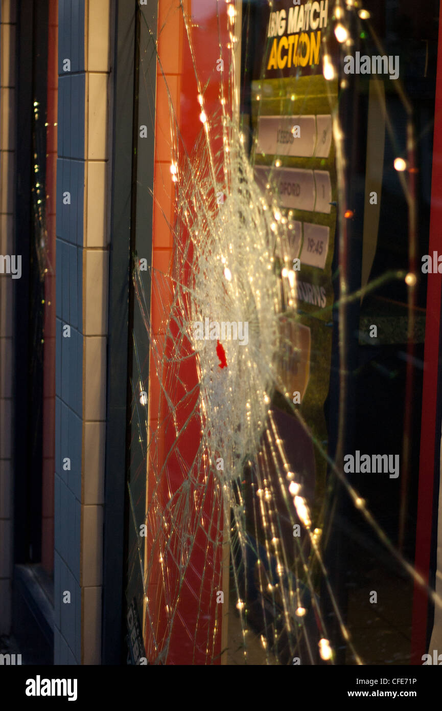 Damage caused by rioters during the disturbances in Gloucester Riots ...