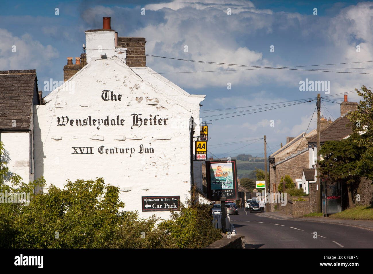 West witton yorkshire uk hi-res stock photography and images - Alamy