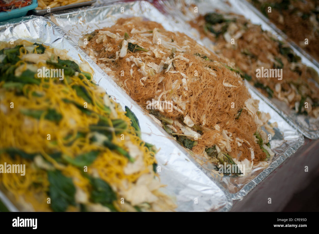 Pad Thai Street Stall Stock Photo - Alamy