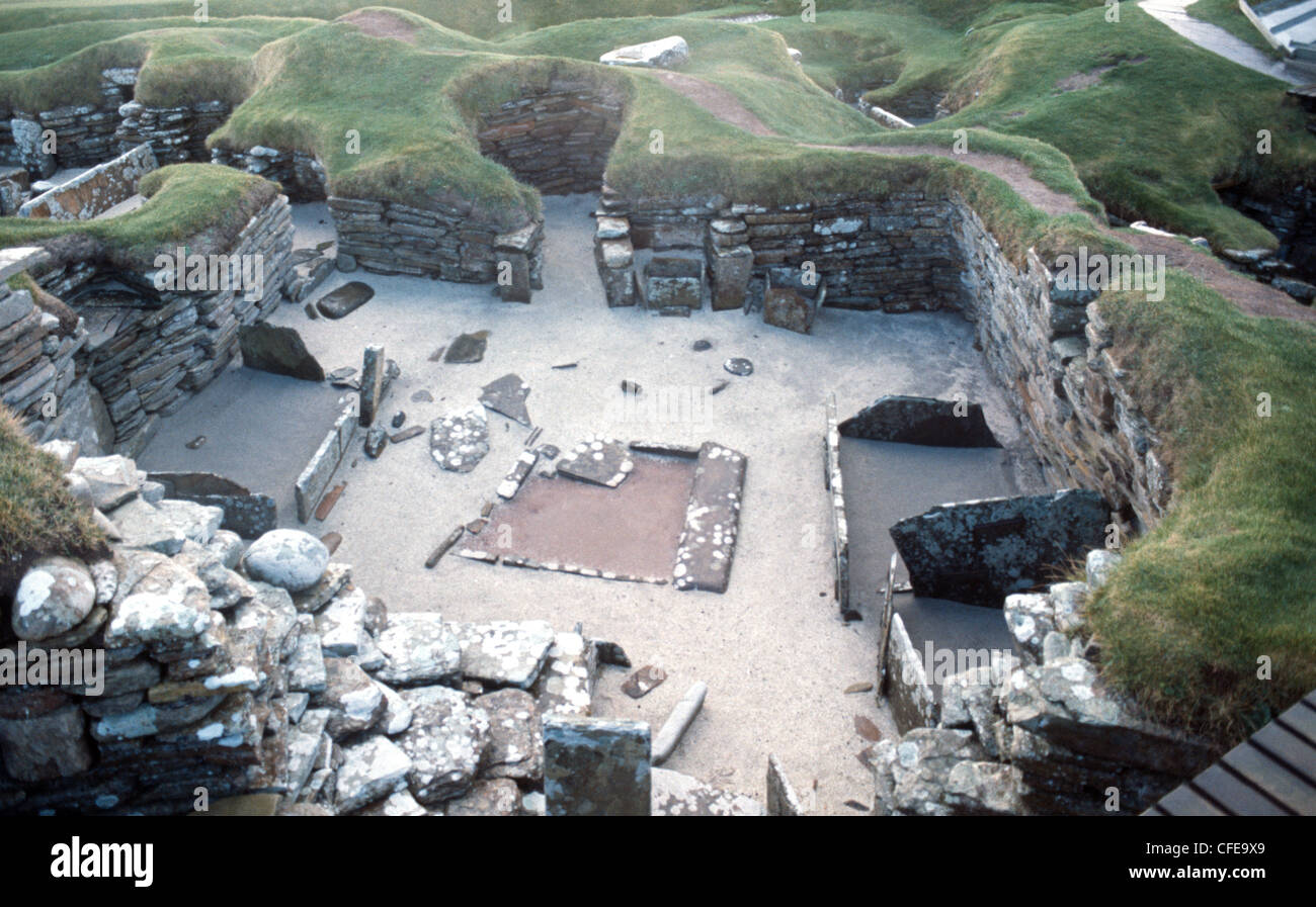 Skara brae hearth hi-res stock photography and images - Alamy