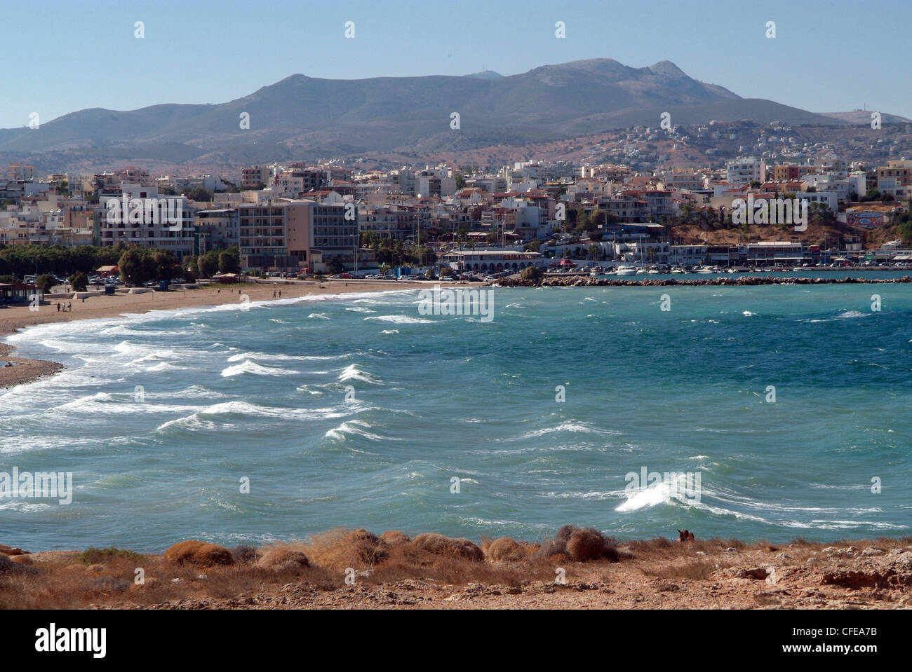 GREECE Athens East Coast Porto Rafti Stock Photo - Alamy