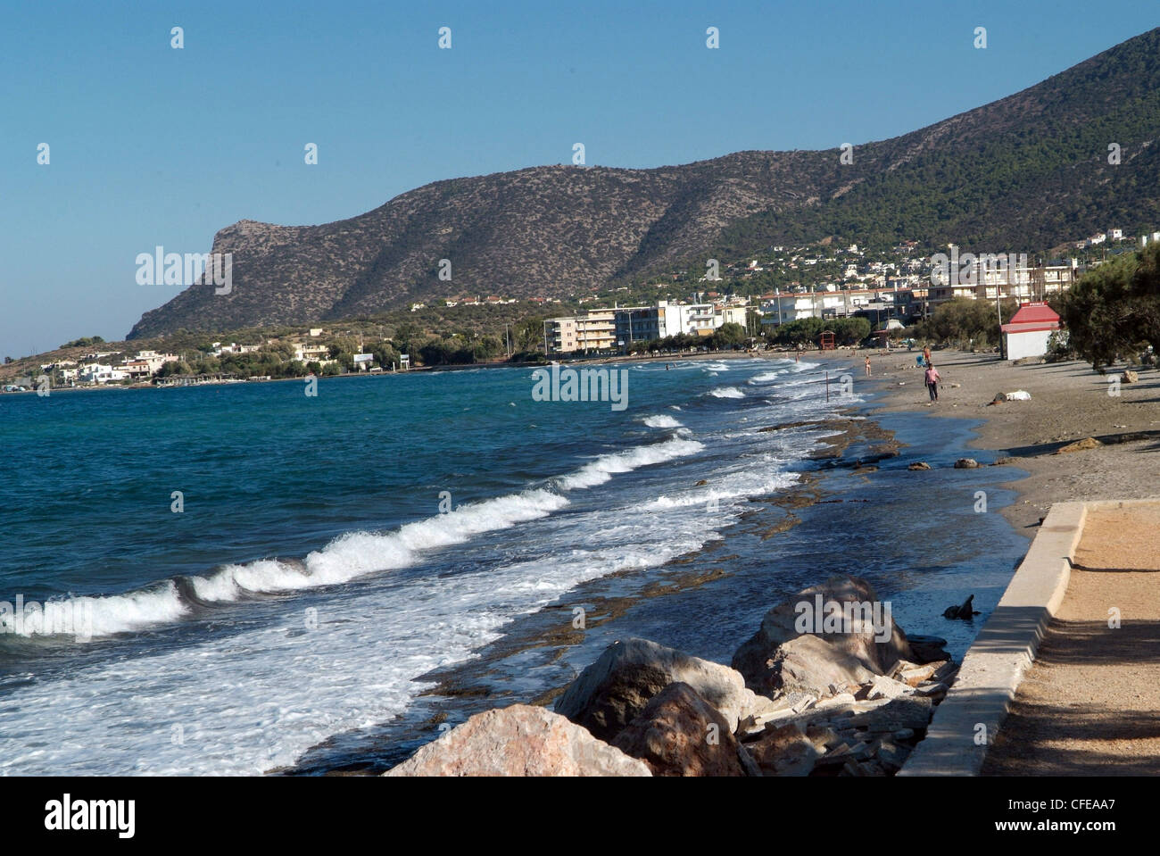 GREECE Athens East Coast Porto Rafti Stock Photo - Alamy