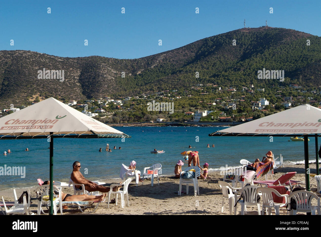 GREECE Athens East Coast Porto Rafti Stock Photo - Alamy