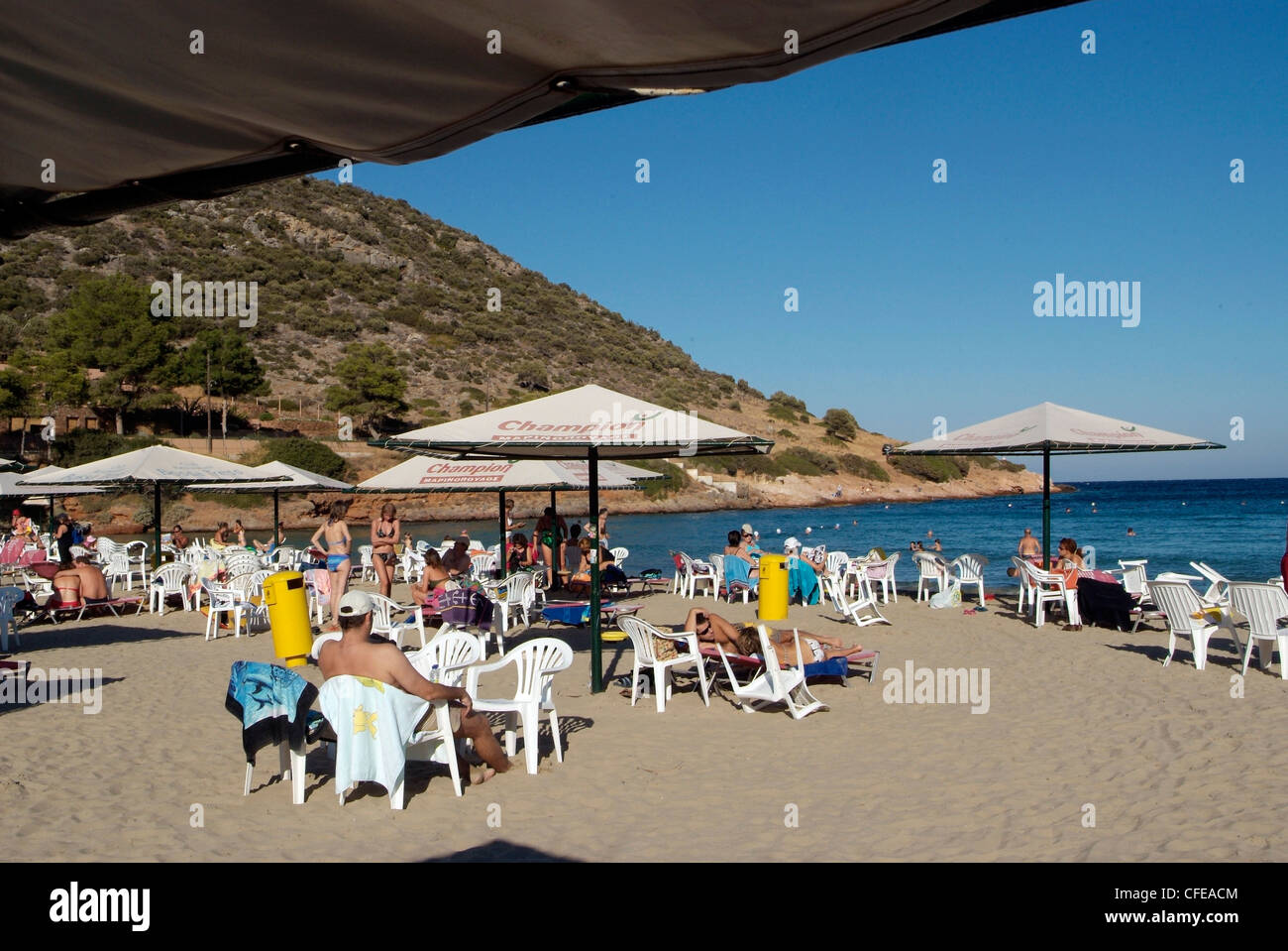 GREECE Athens East Coast Porto Rafti Stock Photo - Alamy