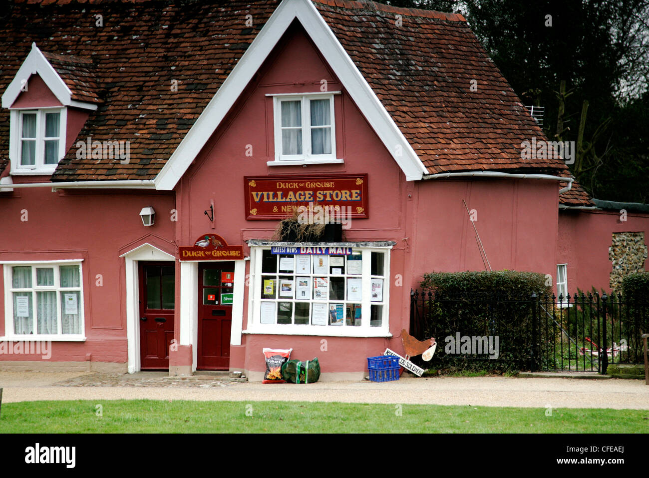 village store in Cavendish Suffolk Stock Photo - Alamy