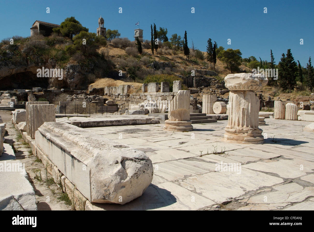 GREECE Athens - Elefsina Archeologigal Site Stock Photo - Alamy