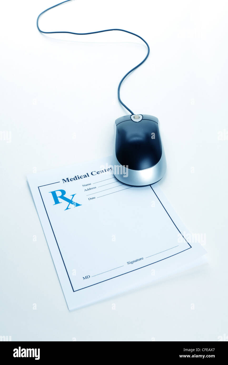 Prescription drugs and computer mouse hi-res stock photography and ...