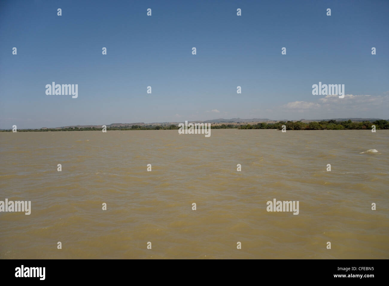 Crossing Lake Tana by boat near Bahir Dar in Ethiopia Stock Photo - Alamy