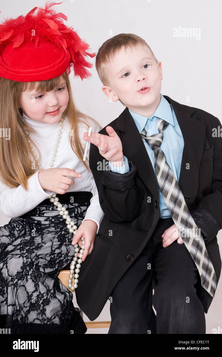 Children cigarette smoke hi-res stock photography and images - Alamy