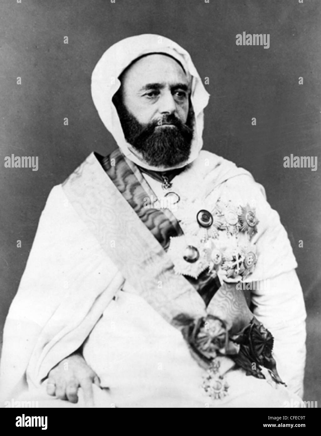 Abdelkader el Black and White Stock Photos & Images - Alamy